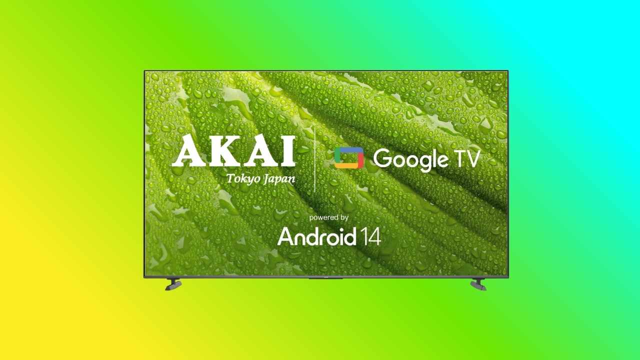 AKAI launches PowerView TV series in India with Google TV on Android 14 ...